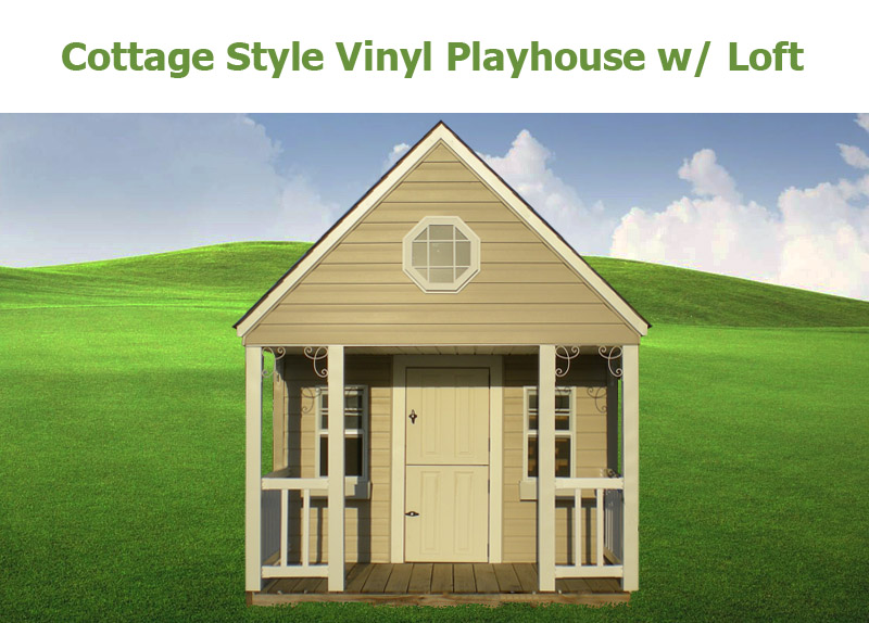 Cottage Style Playhouses • Bunce Buildings