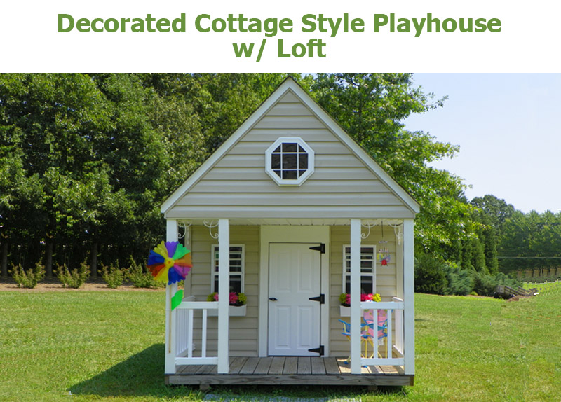 Cottage Style Playhouses • Bunce Buildings