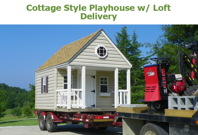Cottage Style Playhouses • Bunce Buildings