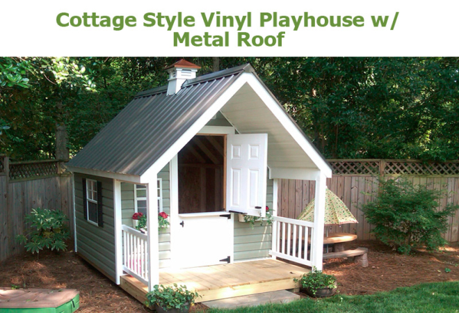 Cottage Style Playhouses • Bunce Buildings